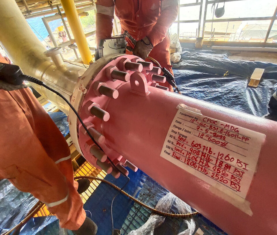 On-Site Bolting Service (Torque / Tension) | Alpha Industrial Services