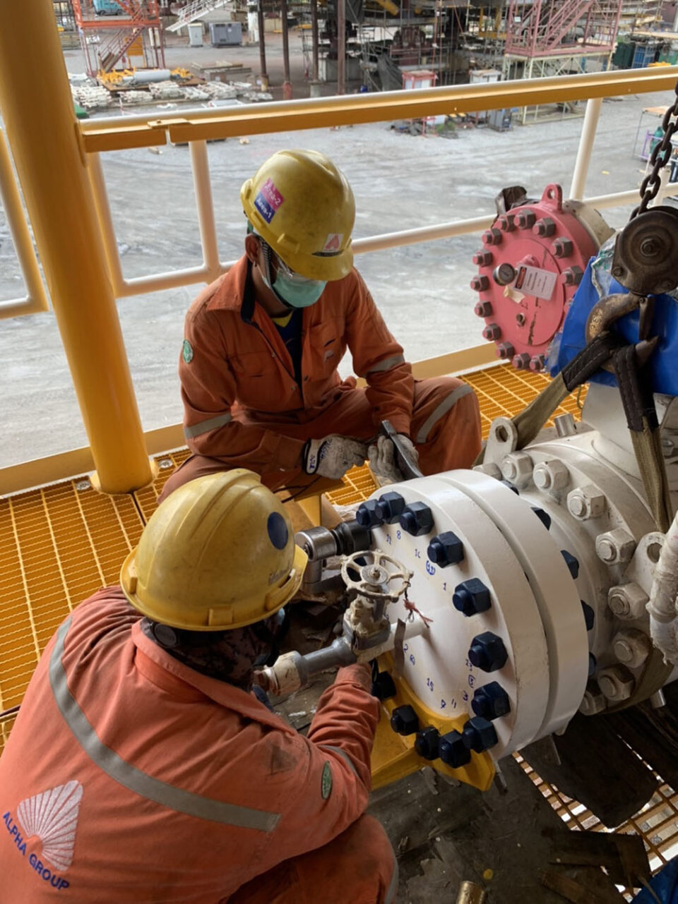 On-Site Bolting Service (Torque / Tension) | Alpha Industrial Services